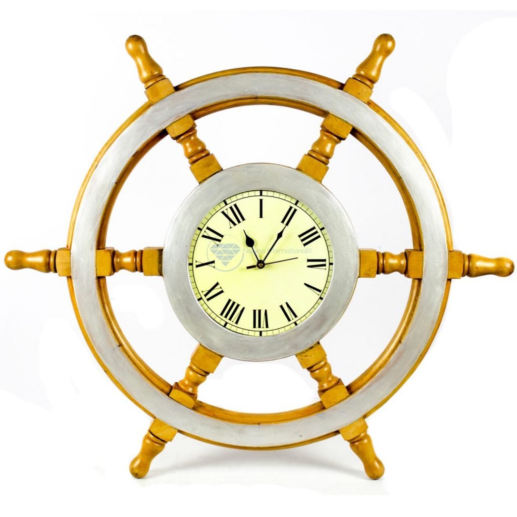 Nagina International 26" Premium Sleek Handsome Steamed Beech Nautical ...